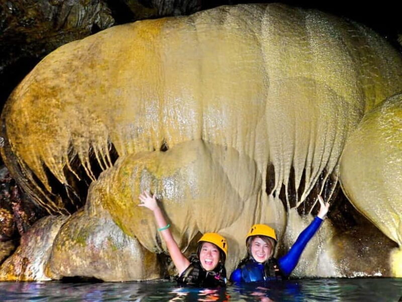 Miyako island: Pumpkin Limestone Caving & kayaking - Key Points