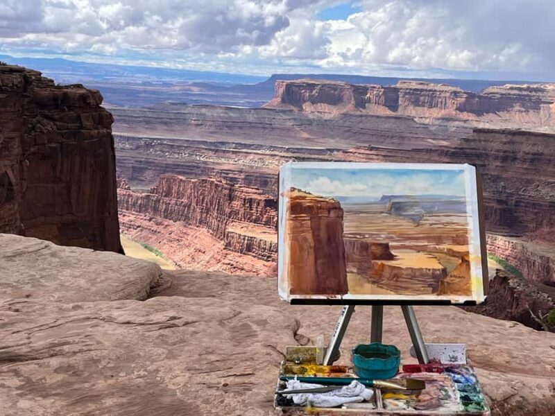 Moab: 5-Day Plein Air Watercolor Workshop with Carol Newsom - Key Points
