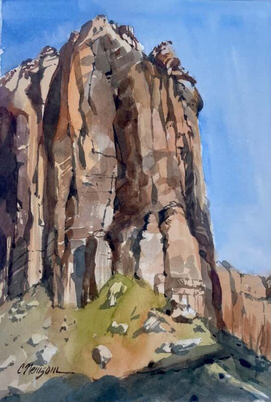 Moab: 5-Day Plein Air Watercolor Workshop with Carol Newsom - The Value of Expert Guidance & Community