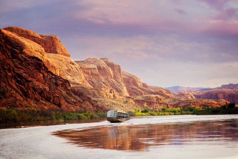 Moab: Colorado River Sunset Boat Tour with Optional Dinner - What to Expect from This Moab Sunset Cruise