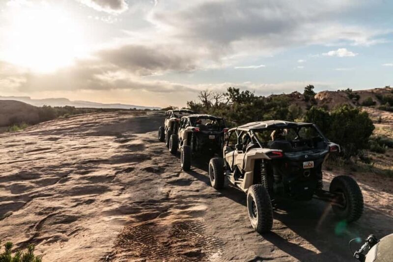 Moab: Hell's Revenge Sunset Can-Am X3 U-Drive Experience - Starting with “Hell’s Revenge”: A True Moab Test