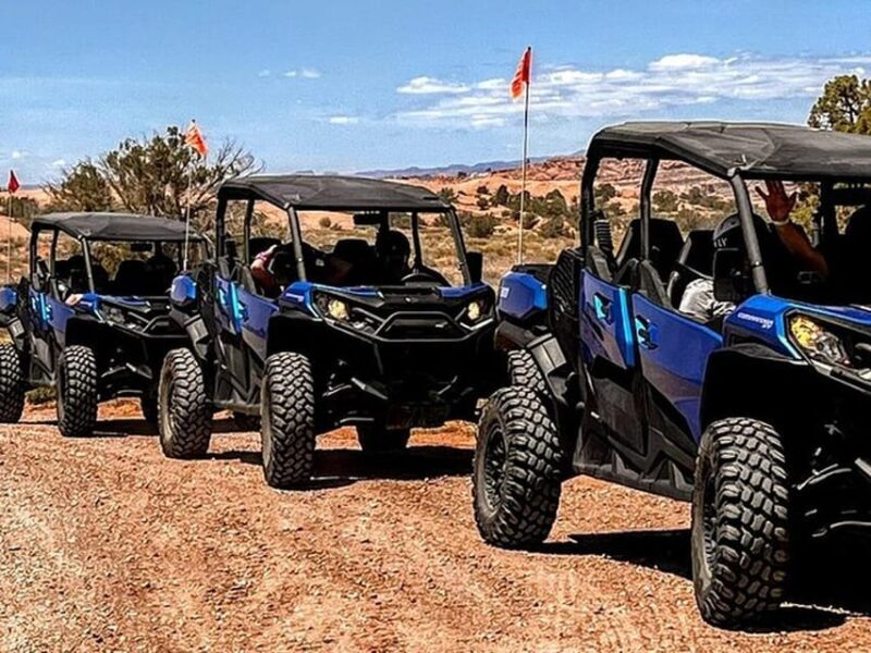 Moab: U-Drive UTV Guided Hell's Revenge Adventure - The Route: Hell’s Revenge Trail
