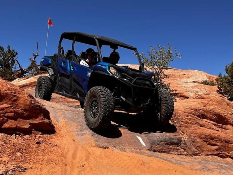 Moab: U-Drive UTV Sunset Guided Adventure on Hell's Revenge - The Sum Up