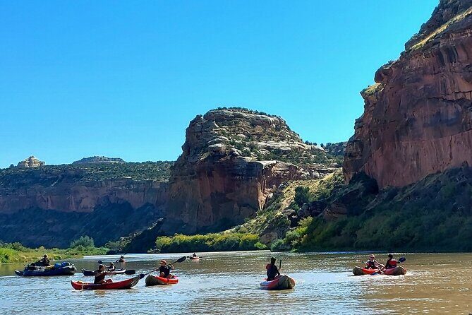 Moab, UT Whitewater Rafting Castle Valley Half-Day Colorado River - Key Points