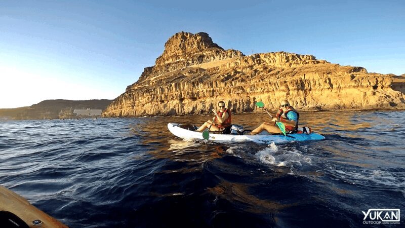 Mogán: Guided Kayak to Caves and Snorkeling Tour - The Experience in Detail