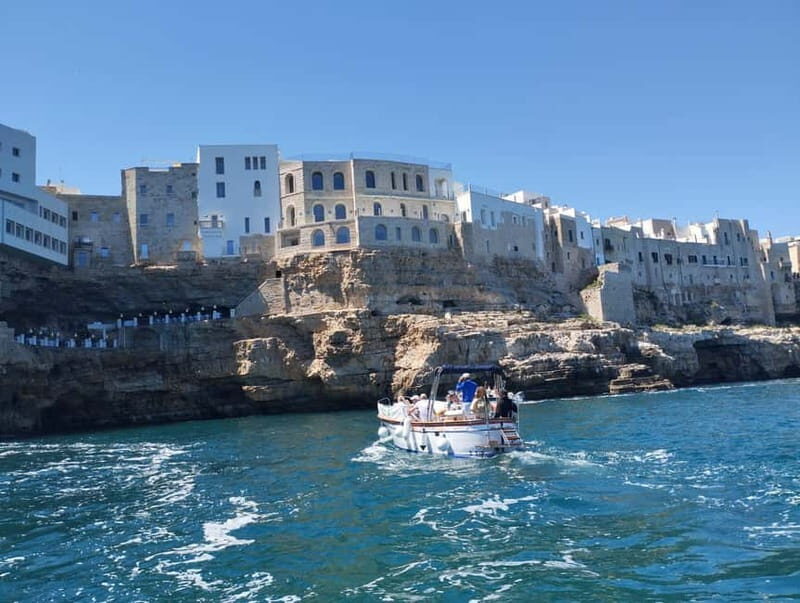 Monopoli: 2.5 Hour Boat Tour to the Polignano a Mare Caves - Swimming and Sunbathing in the Waters