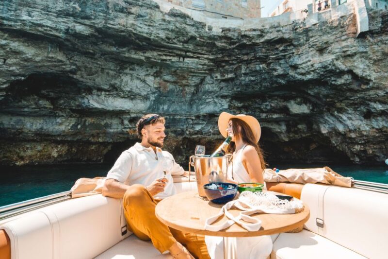 Monopoli: Private Sightseeing Speedboat Tour with Champagne - An Overview of the Experience