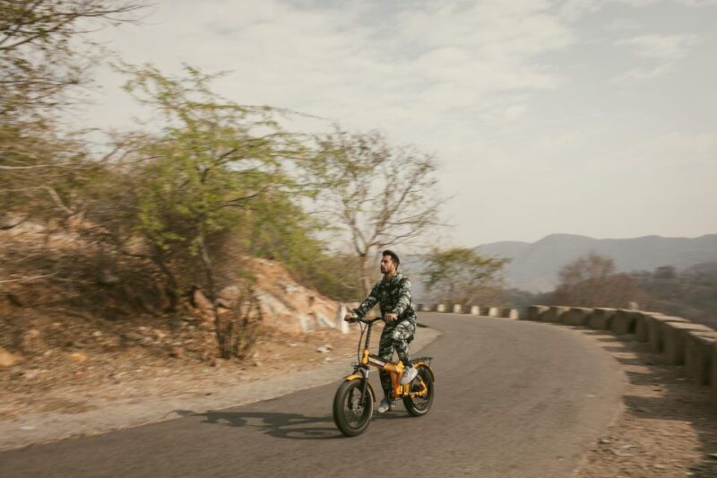Monsoon Palace (Sajjangarh) E-bike Trail - Key Points