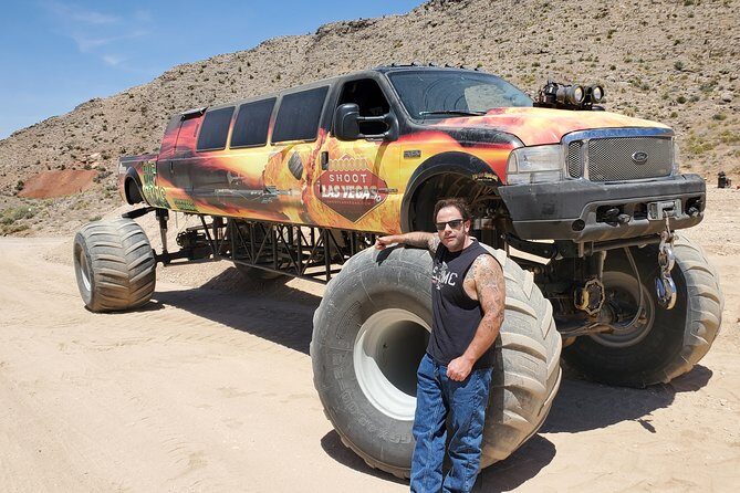 Monster Truck Drive and Shoot Combo Package - The Firearm Experience: Safe, Varied, and Personalized