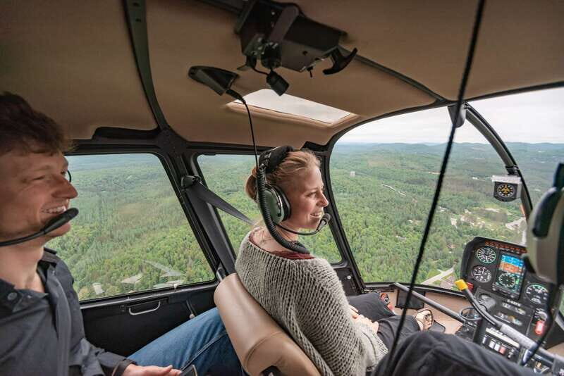 Mont Tremblant: Helicopter Tour with Optional Stopover - The Itinerary and Route