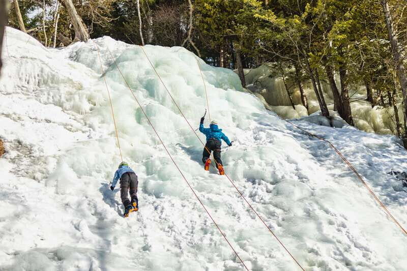 Mont-Tremblant: Ice Climbing Initiation - Key Points: