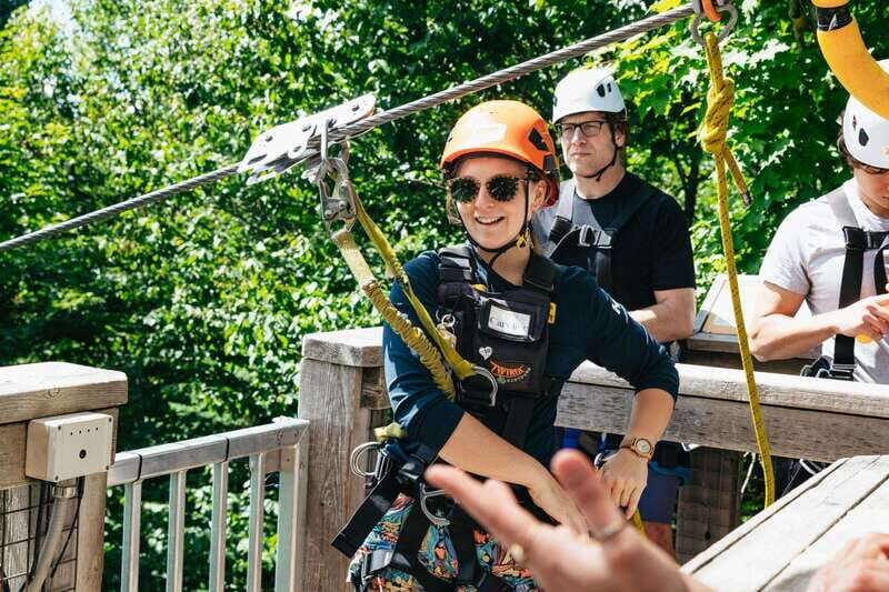 Mont Tremblant: Summit Zip-Lining Tour with 5 Zip Lines - The Experience in Detail