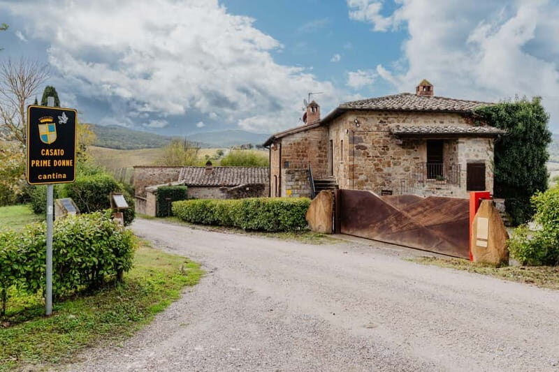 Montalcino: a unique and engaging tour of the Brunello winery - The Environment of Casato Prime Donne: More Than Just a Winery