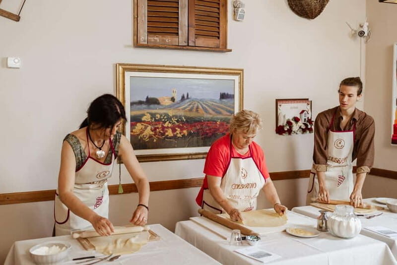 MONTALCINO : Pasta Class with Brunello Tasting and Lunch - Key Points