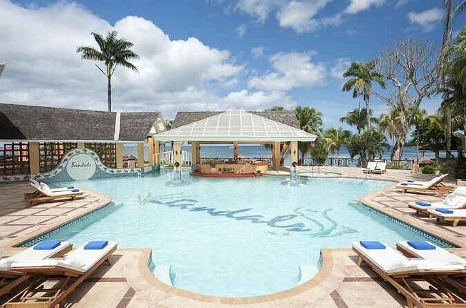 Montego Bay Airport and Sandals Negril Beach Private Shuttle - Arrival at Sandals Negril