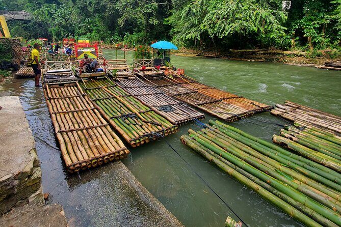 Montego Bay Bamboo Rafting & limestone Massage Private Transfer. - The Bamboo Rafting Experience: Relaxation and Stunning Views