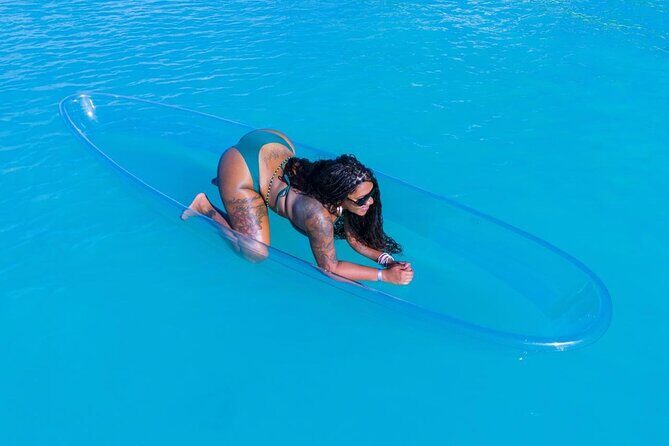 Montego Bay Captivating Aerial Clear Kayak Drone Photoshoot - A Closer Look at the Experience