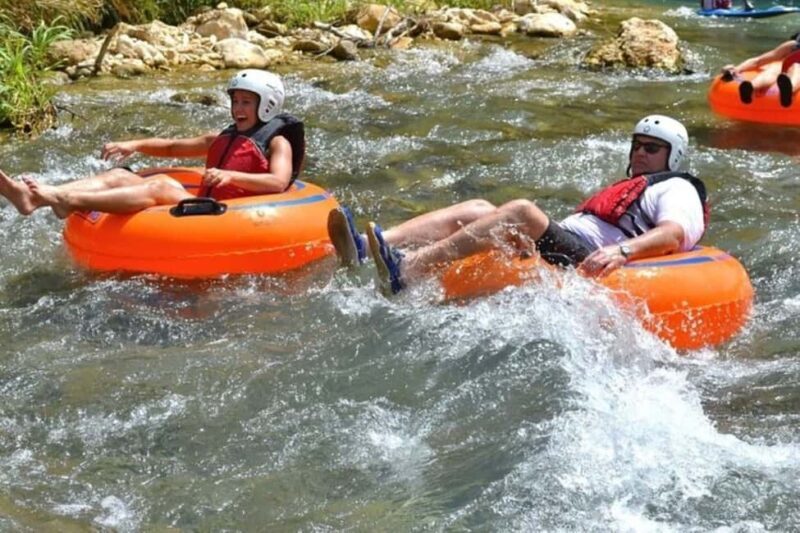 Montego Bay: Dunn's River Falls and River Rapids Adventure - Key Points