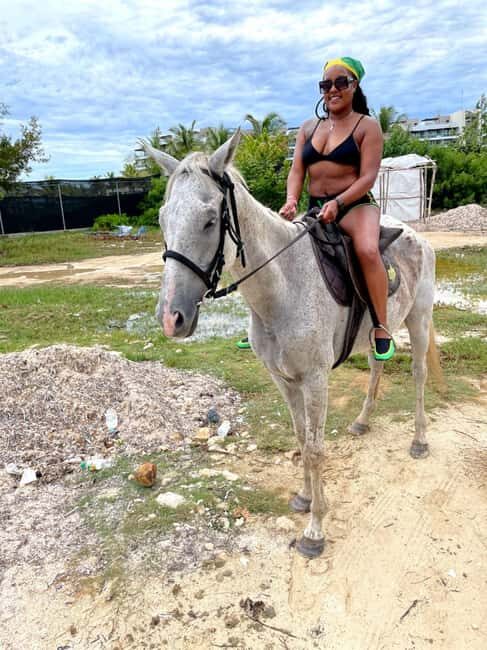 Montego Bay: Dunn's River Falls & Horseback Riding Adventure - Key Points