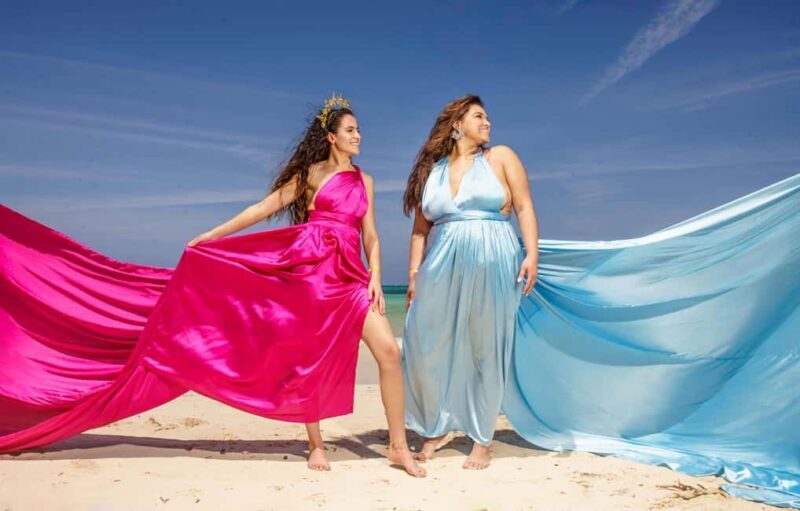 Montego Bay: Flying Dress Photoshoot in Montego Bay Jamaica - The Experience of Choosing Dresses and Shooting