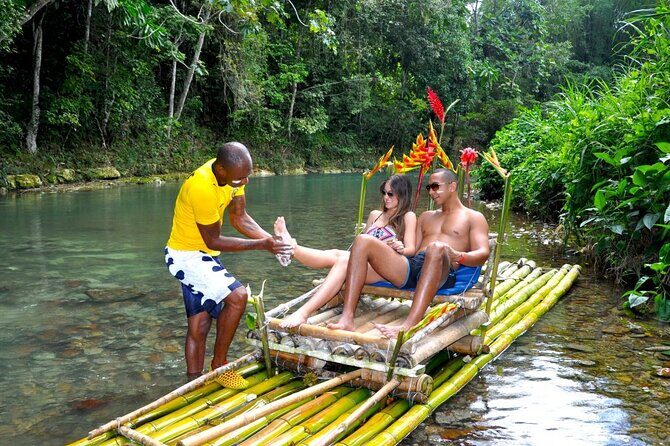 Montego Bay Highlight Tour with Shopping and Bamboo River Rafting - Key Points