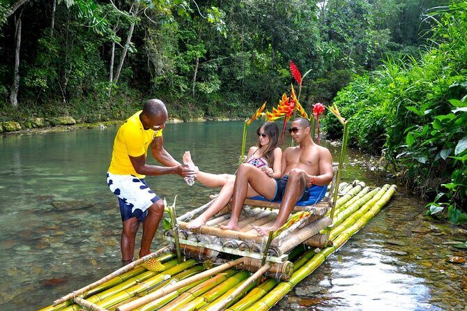Montego Bay Highlights Tour with Shopping & Bamboo River Rafting - Key Points