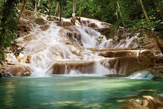 Montego Bay Tour to Blue Hole & Dunns River Falls - Key Points