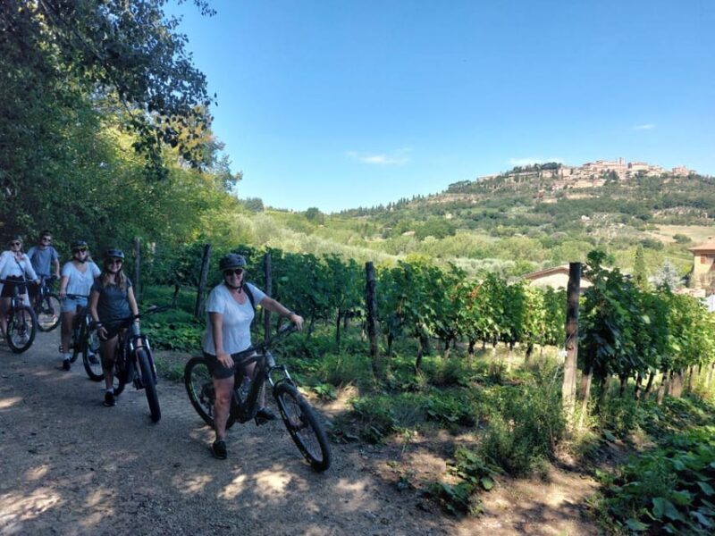 Montepulciano: E-Bike Tour with Historic Center Visit - Key Points