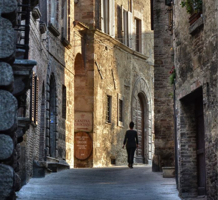 Montepulciano: Guided Walking Tour and Food Tasting - Key Points