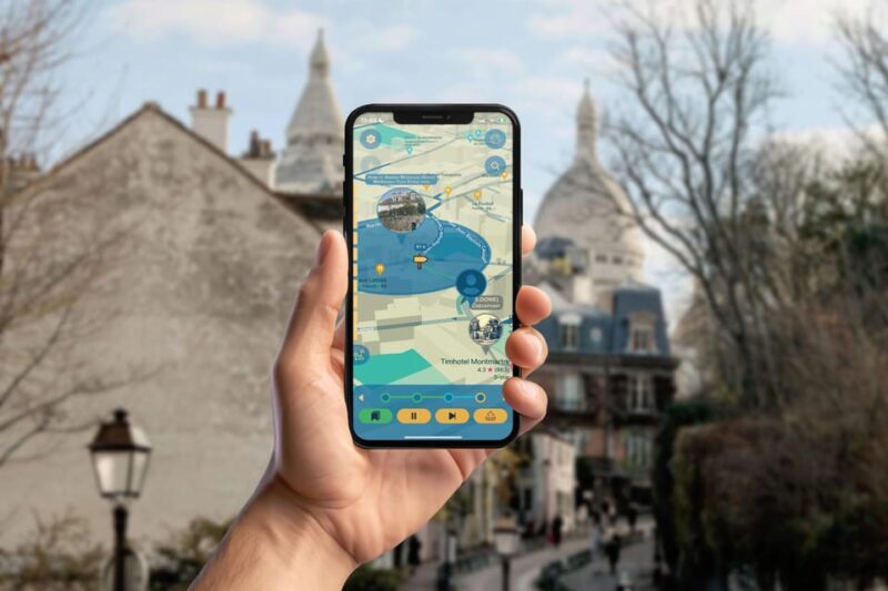 Montmartre Walking Tour with Smartphone App - Exploring Montmartre with a Smartphone App: Honest Review