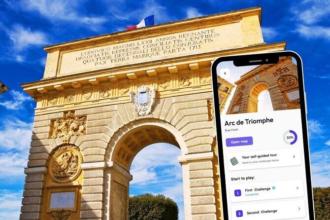 Montpellier City Exploration Game and Tour on your Phone - Key Points