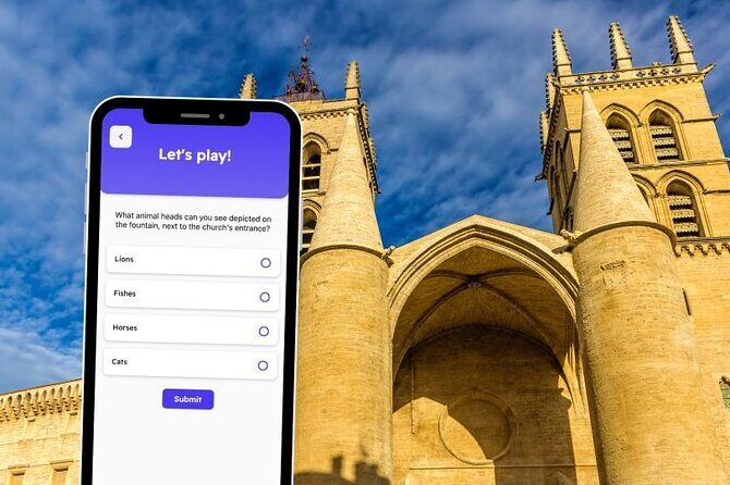 Montpellier City Exploration Game and Tour on your Phone - Stop 2: Église Saint-Roch de Montpellier