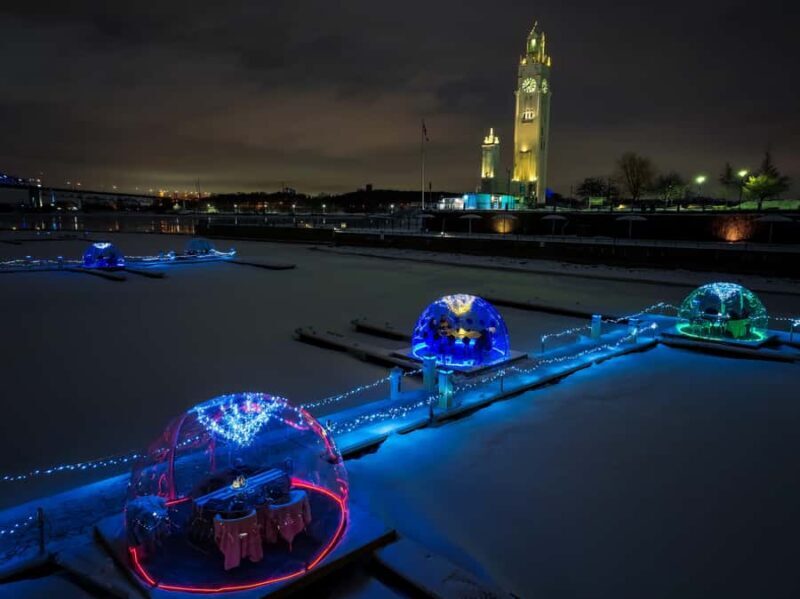 Montreal: Dome Dinning in Old Port of Montreal - Key Points