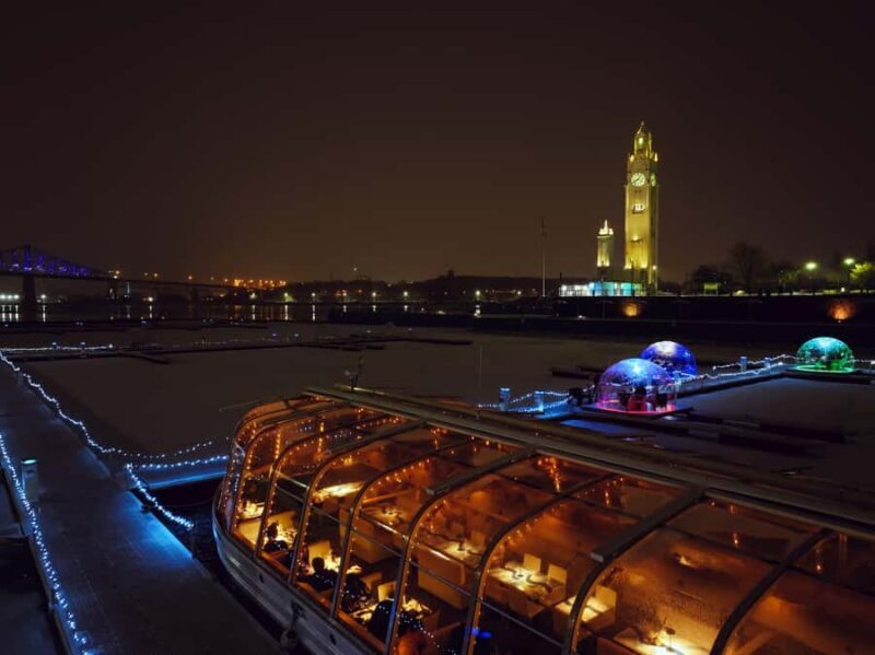 Montreal: Dome Dinning in Old Port of Montreal - Authentic Feedback from Guests