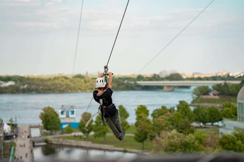 Montreal Old Port: Urban Zipline Ticket - Key Points