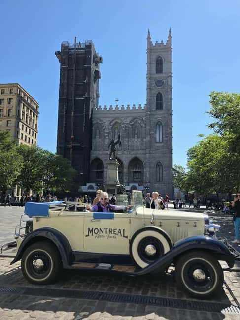 Montreal: Unforgettable Guided Tour in a Vintage 1930s Convertible Car - The Itinerary: What to Expect During the 45 Minutes