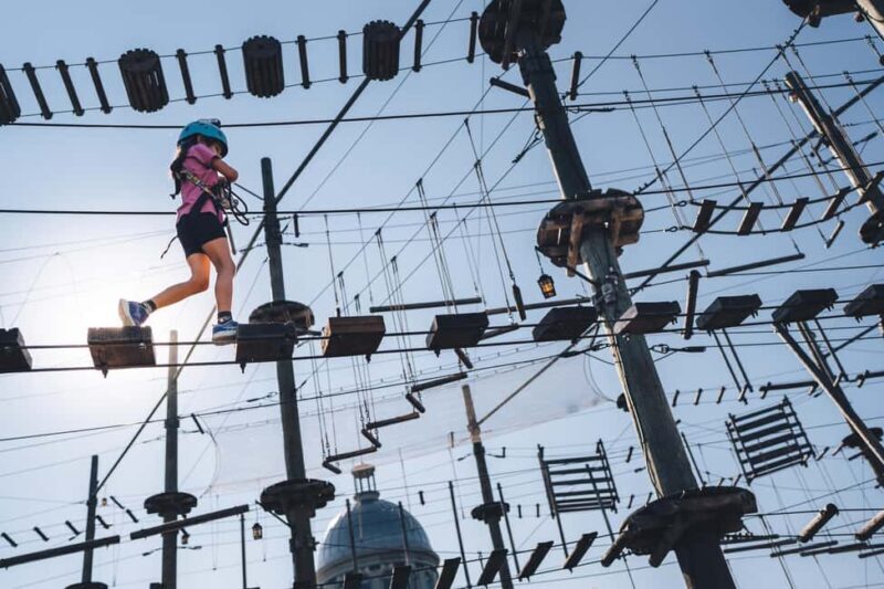 Montreal: Voiles En Voiles Aerial Park Admission Ticket - What Is Voiles en Voiles?