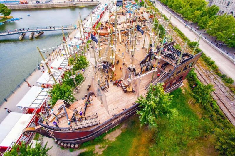 Montreal: Voiles En Voiles Aerial Park Admission Ticket - What to Expect on Your Visit