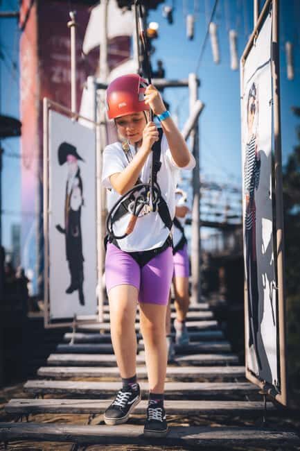 Montreal: Voiles En Voiles Aerial Park Admission Ticket - Authenticity and Quality of Experience