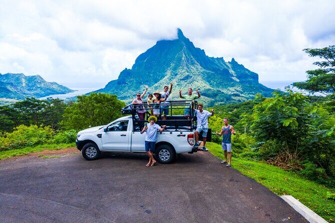 Moorea Aito 4WD Safari Tour - Half day - Exploring Ancient Polynesian Heritage