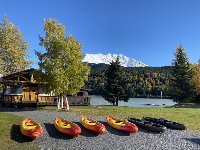 Moose Pass: Kayak Rental on Glacial Trail Lake - The Experience: Paddling on Glacial Waters