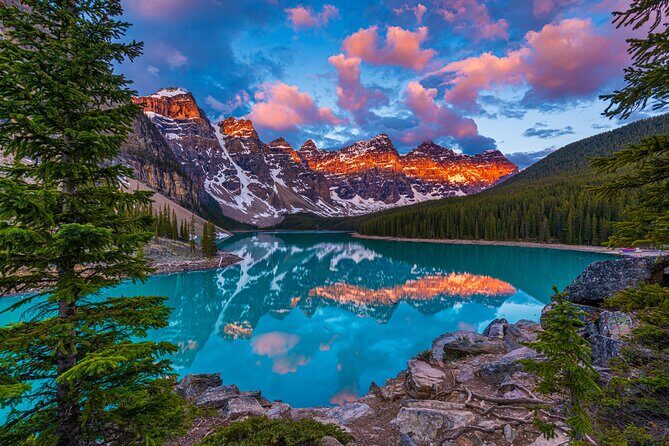 Moraine Lake Sunrise Magic Premium Tour from Canmore Banff - A Personal Journey into the Canadian Rockies’ Dawn