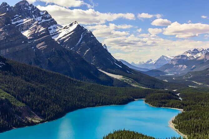Moraine Lake,Lake Louise,Emerald& Peyto Lake 4 lakes from Canmore - The Sum Up
