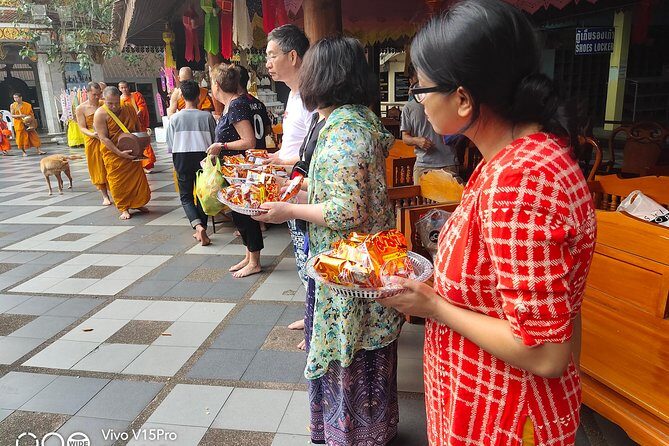 Morning Alms to monks, Doi Suthep temple, Hidden temple & Chiang Mai city views. - What’s Not Included and Practical Tips