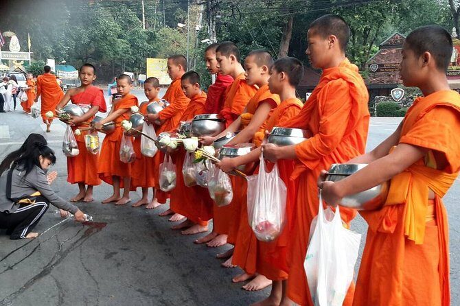 Morning Alms to monks, Doi Suthep temple, Hidden temple & Chiang Mai city views. - Why This Tour Offers Great Value