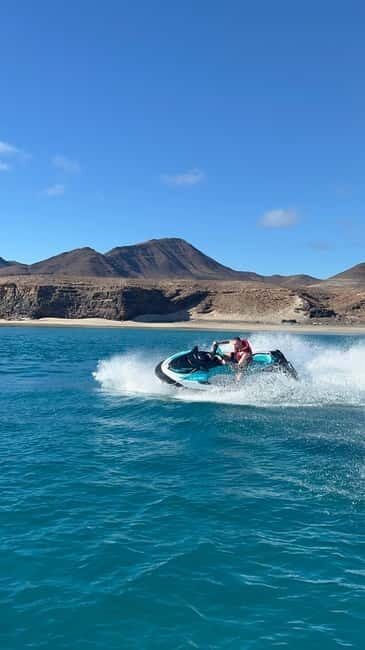 Morro Jable: Guided Jet Ski Safari (without license) - The Return and Flexibility