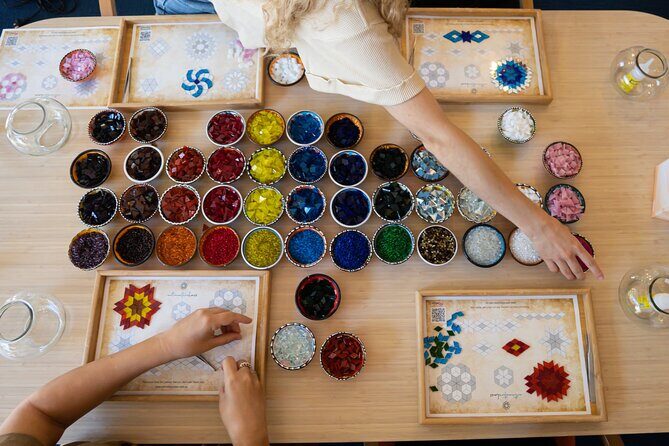 Mosaic Art Classes Sydney: Turkish Lamp Workshop - What the Day Looks Like