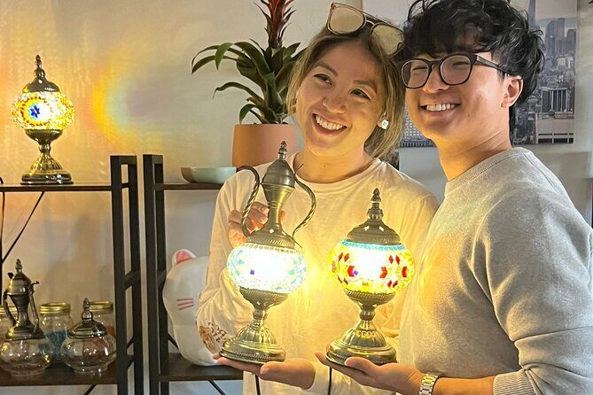 Mosaic Lamp Workshop - Final Note