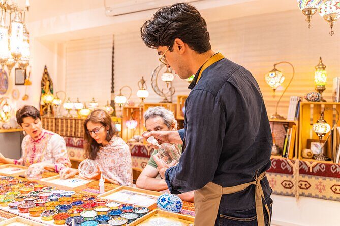 Mosaic Lamp Workshop in Rockville Maryland - The Sum Up