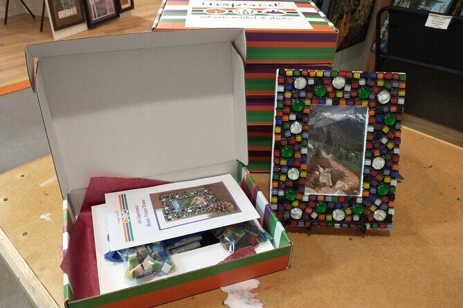 Mosaic Picture Frame Art Kit in Estes Park - Detailed Itinerary and Setup